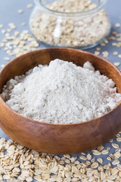 How to Make Your Own Oat Flour | Gluten Free | A Clean Bake