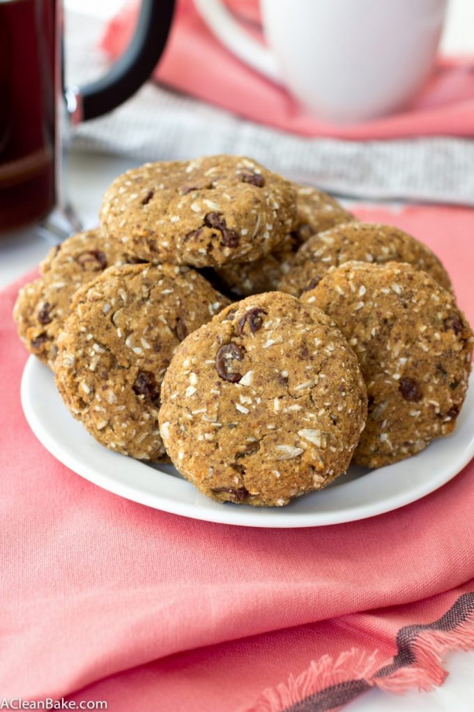 Nut Free Breakfast Cookies (Gluten Free and Paleo) - A Clean Bake