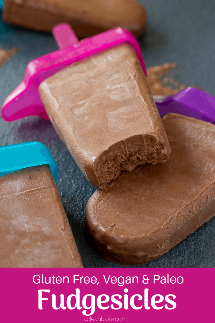 Naturally-Sweetened and Dairy-Free Fudgesicles (vegan & paleo)