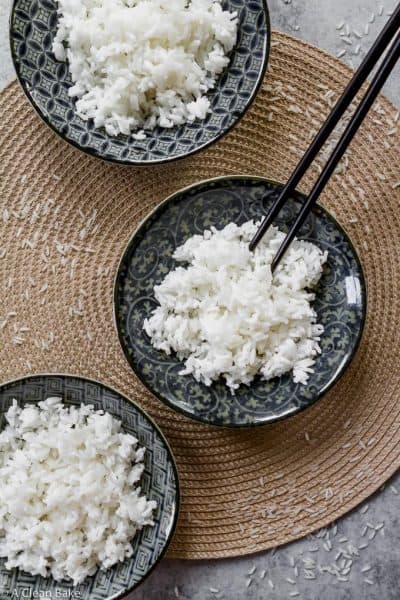Crockpot Rice | Perfect Rice in the Slow Cooker | A Clean Bake