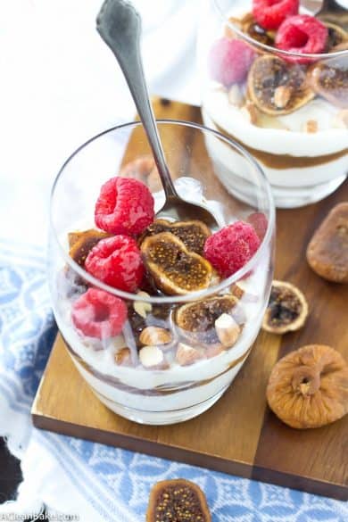 Fig and Date Breakfast Parfait (Gluten Free and Paleo)