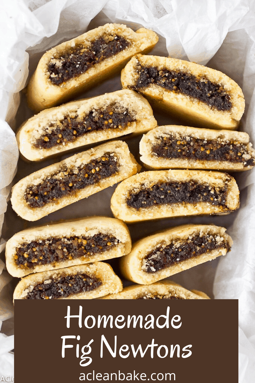 Paleo Fig Newtons Recipe (Gluten Free) | A Clean Bake