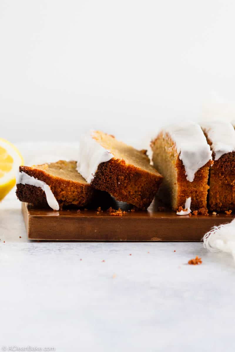 Paleo Lemon Pound Cake (gluten free, dairy free) | A Clean Bake